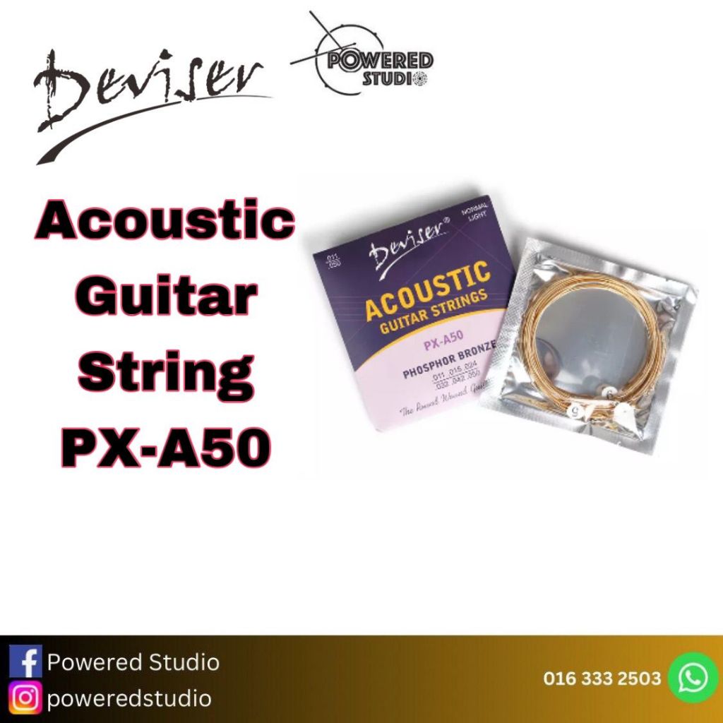 Deviser Acoustic String Guitar | Shopee Malaysia