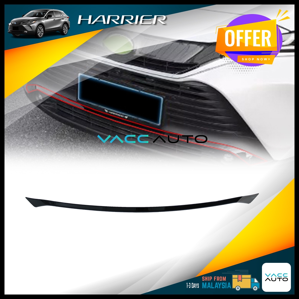 Toyota Harrier XU80 4th Gen (2020-2024) Front Bumper Upper Lining ...