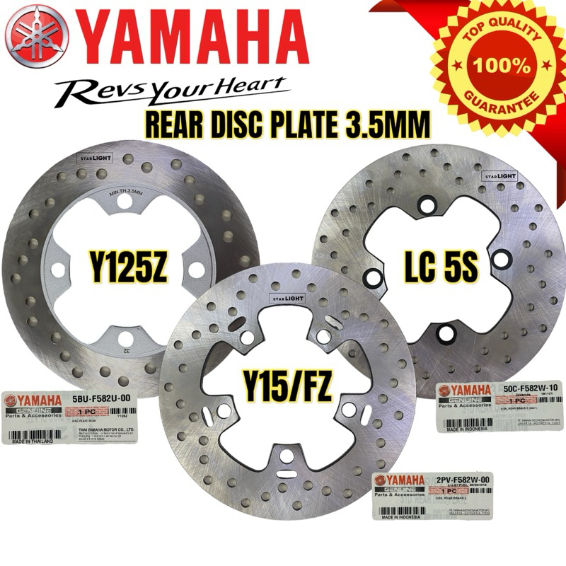 3.5MM TEBAL! YAMAHA Y125Z Y125ZR Y16ZR Y15ZR FZ150 LC135 5S 5 SPEED Y15 ...