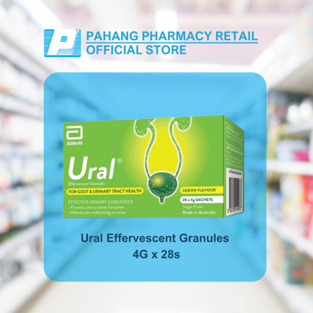 ABBOTT Ural Effervescent Granules 4G x 28 Sachets | Shopee Malaysia