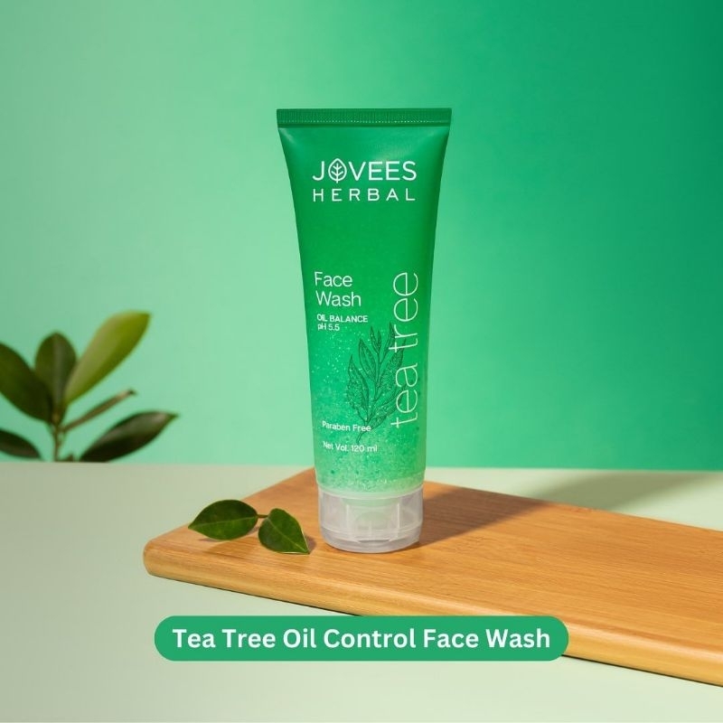 Jovees Tea Tree Oil Control Face Wash (Oily & Acne Prone Skin) | Shopee ...