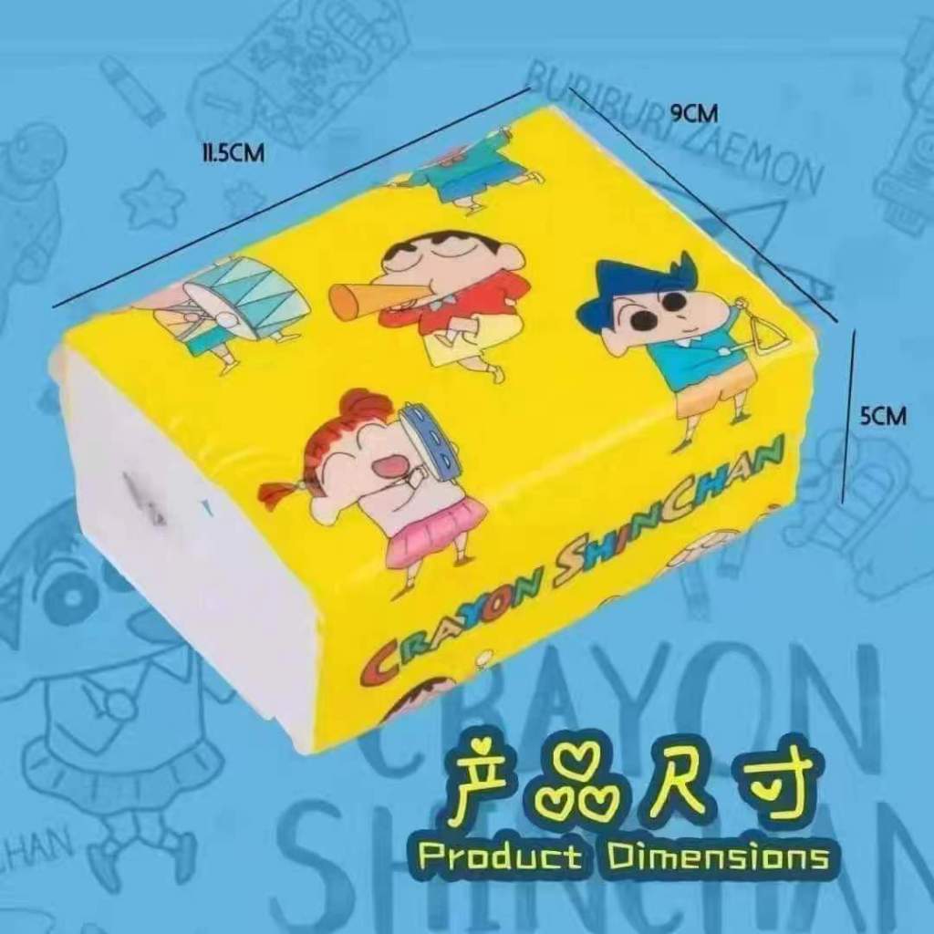 K3053 蜡笔小新Tissue (一提10小包) / K3053 Crayon Shin-chan Tissue (10 small ...