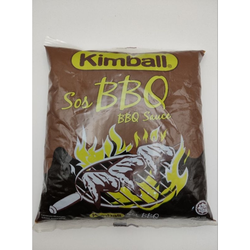 KIMBALL BBQ SAUCE / SOS BBQ 1KG POUCH | Shopee Malaysia