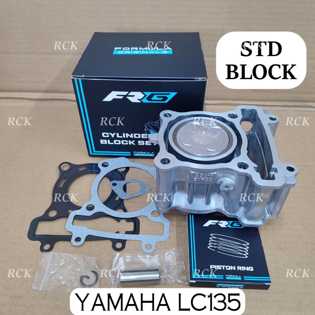 YAMAHA LC135 V1-V7 FRG Cylinder Block Std Assy Complete Set (54MM ...