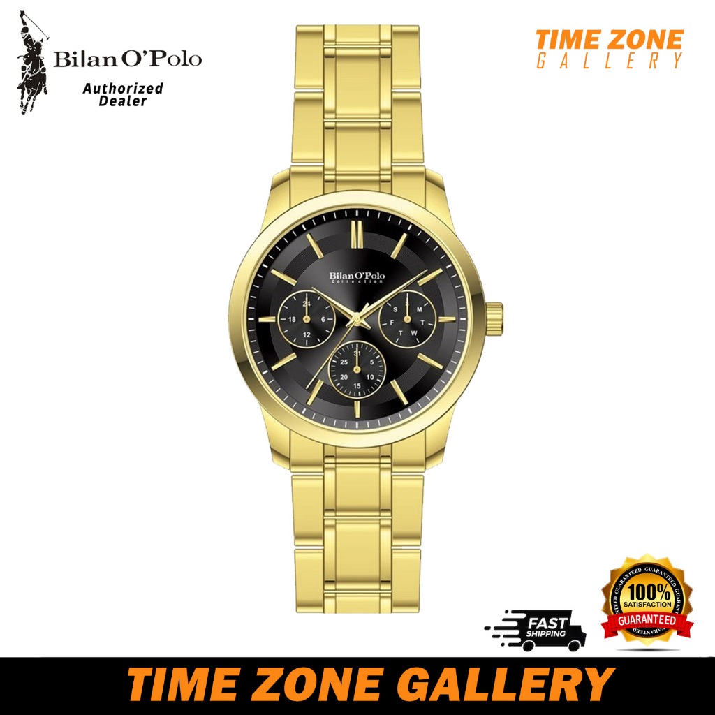 [Official Warranty] BilanO' Polo Collection PC-G6722G-1A Tachymeter ...