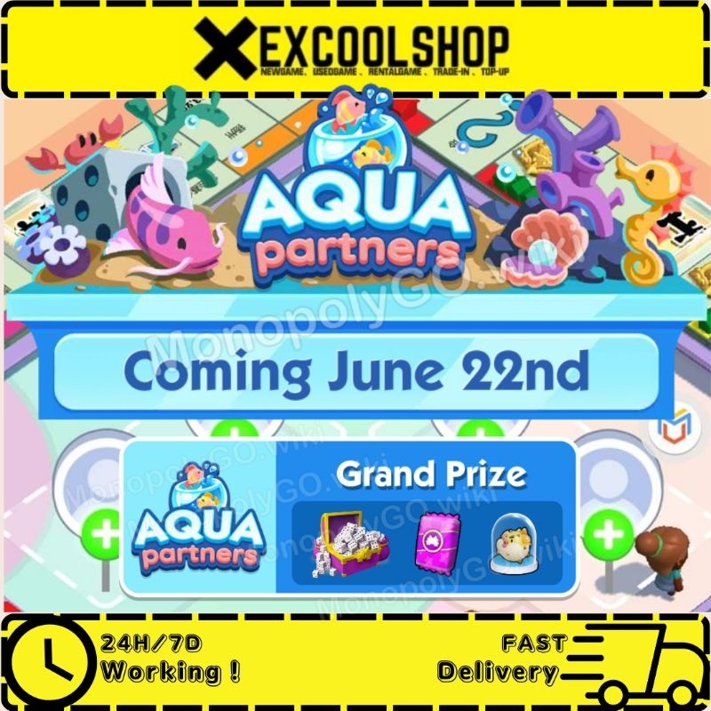 Monopoly Partner Event Monopoly Aqua Partners Monopoly Go Partner Event ...