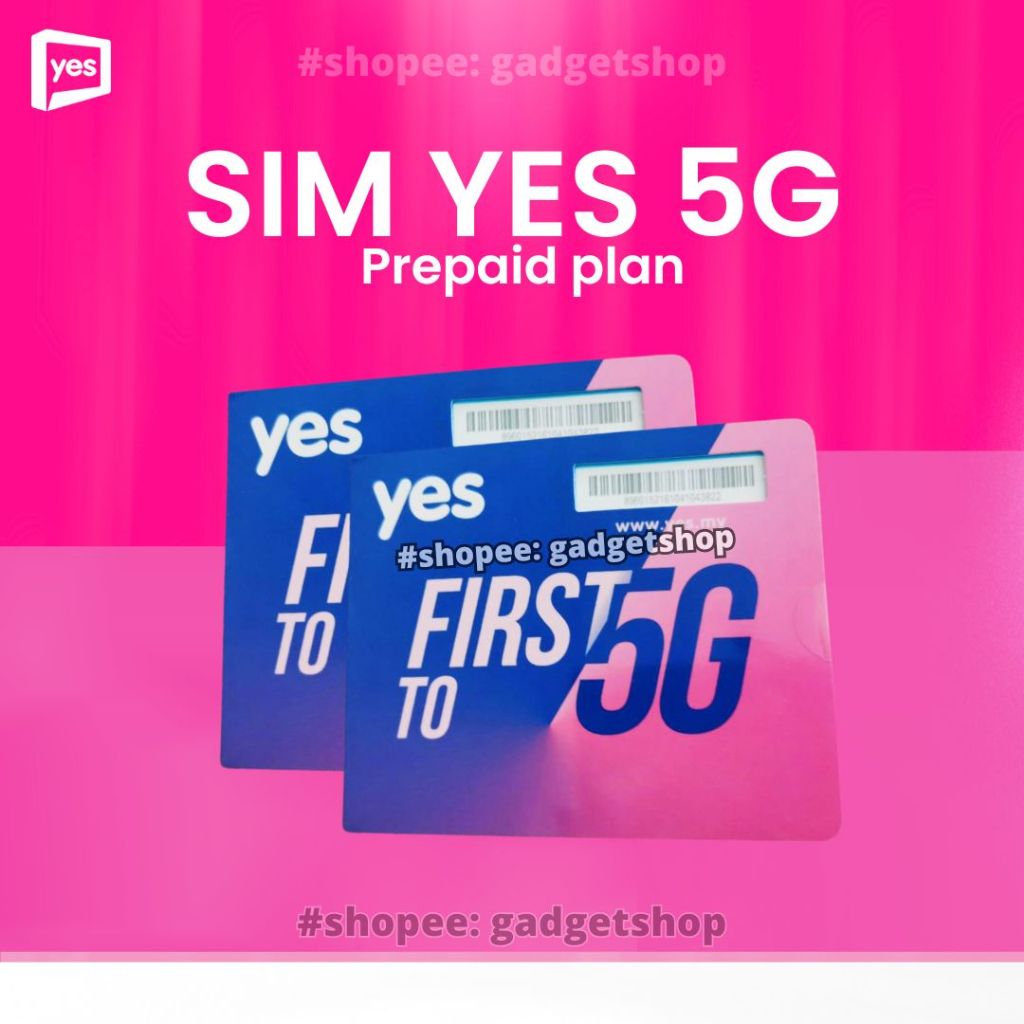 SIM YES 5G - FAST DELIVERY | Shopee Malaysia