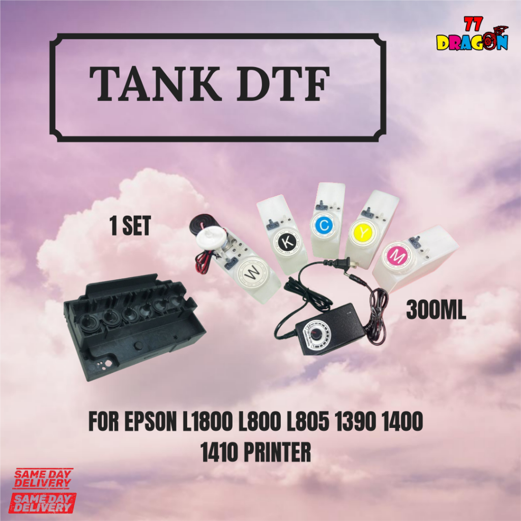 Ready Stock Dtf Printer Ciss Conversion kit for Epson for EcoTank L8050 ...