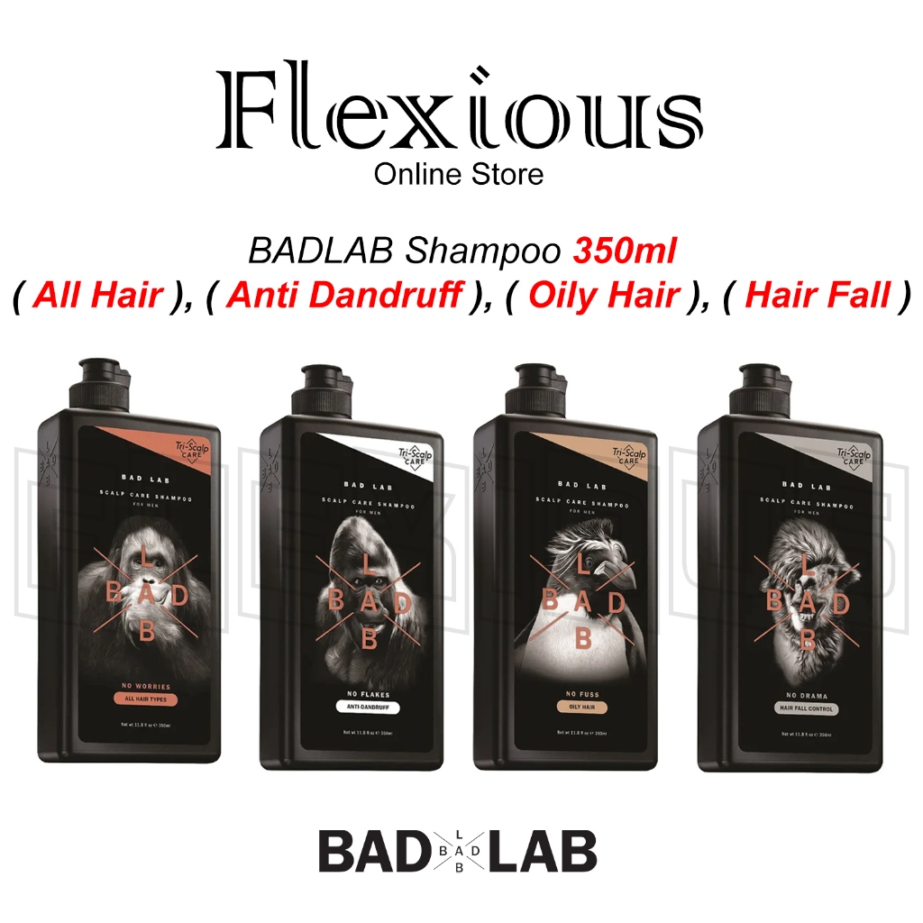 *BADLAB* Hair Shampoo 350ml ( All Hair ), ( Anti Dandruff ), ( Oily ...