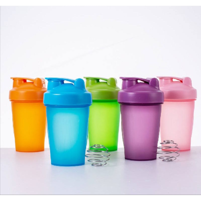 400ML premium shaker water bottle fitness cup mixer ball without bpa ...