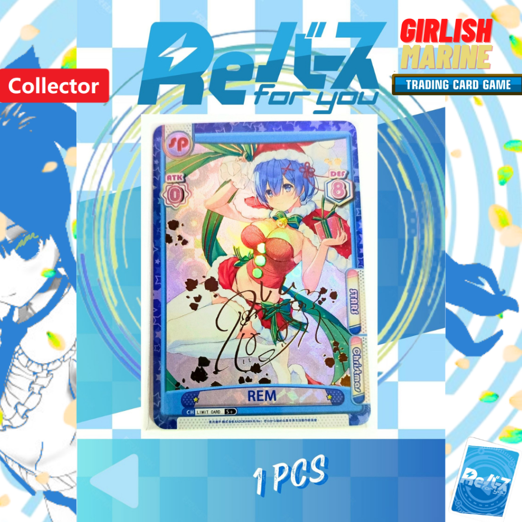 [DIY CARD][REBIRTH FOR YOU TCG] DIY custom ANIME card REM christmas ...