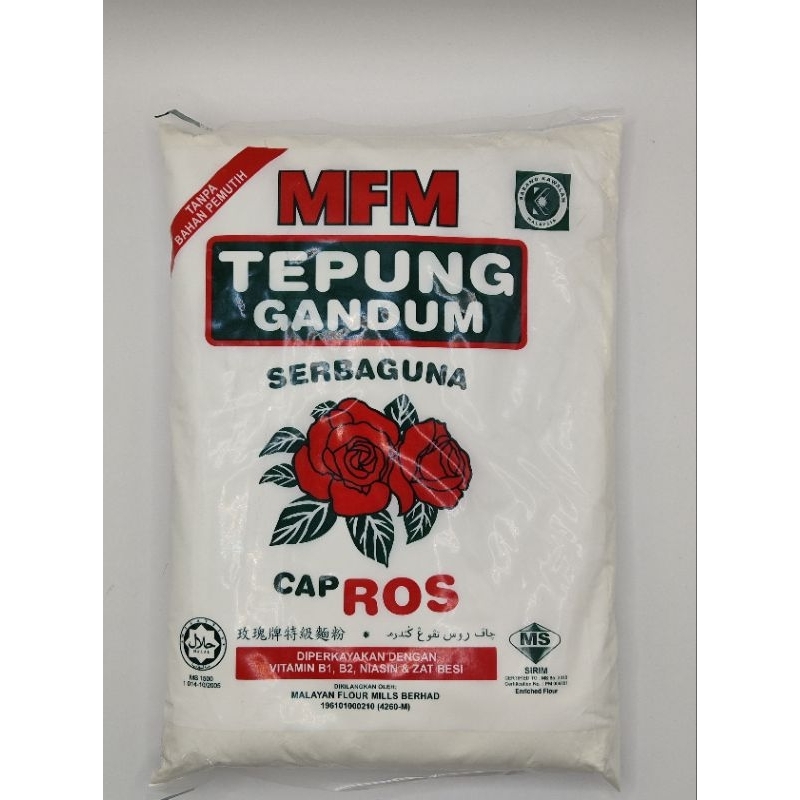 TEPUNG GANDUM CAP ROS 850G | Shopee Malaysia