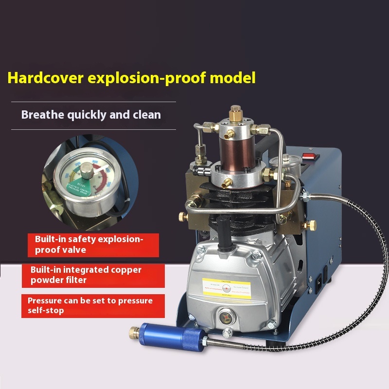 300bar 4500psi AUTO-STOP High Pressure PCP Compressor Electric Air Pump ...