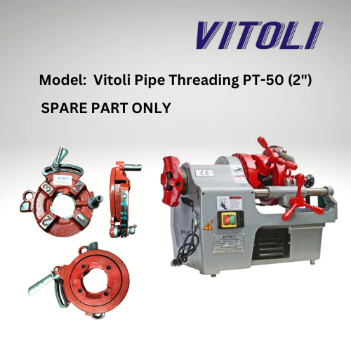 VITOLI/TIDEWAY PIPE THREADING PT-50 PIPE DIE HEAD (2") Spare part Only ...