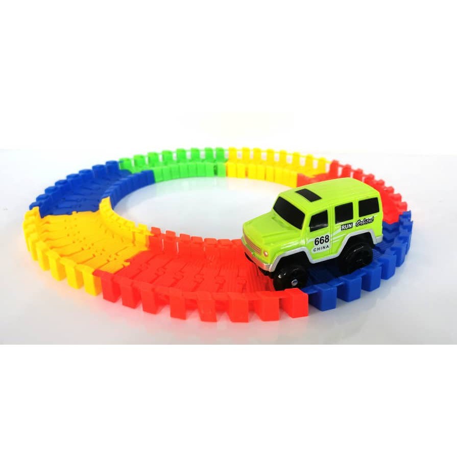 DIY Tracks Assembly Toy Racing Track Toy Car | Shopee Malaysia