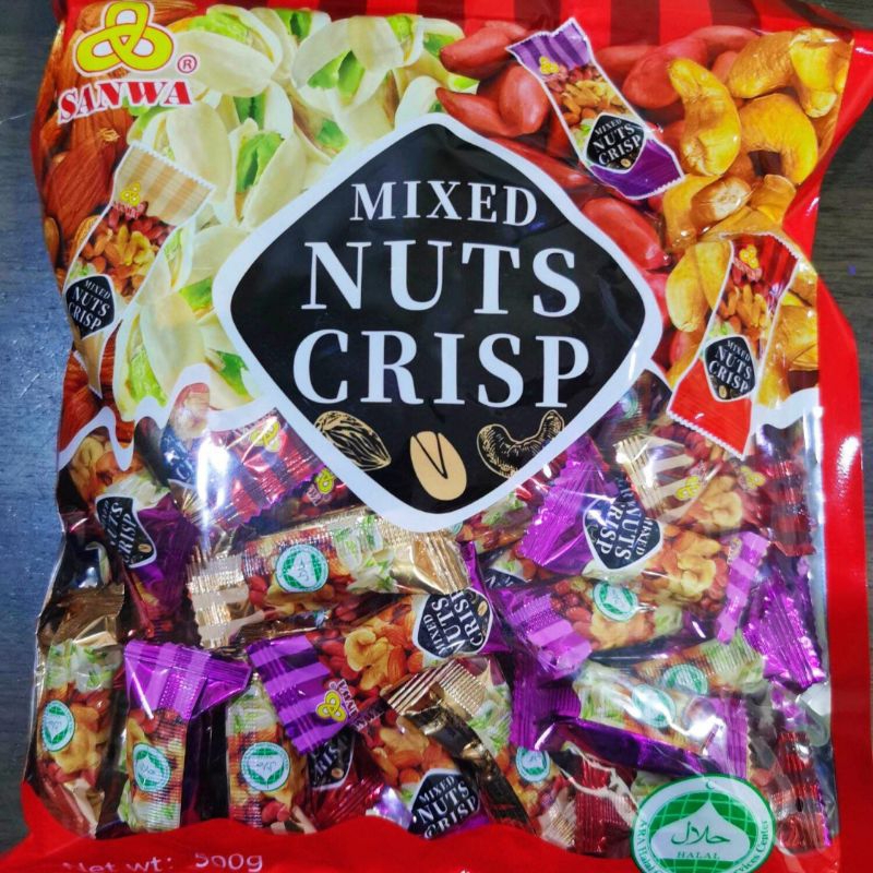 Sanwa Mixed Nuts Crisp 500gm 花生酥心糖 | Shopee Malaysia