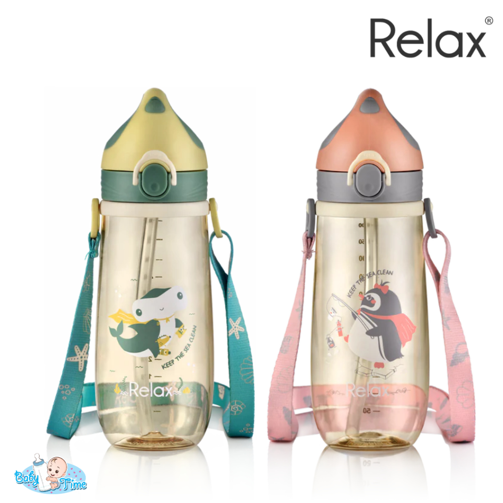 Relax PPSU Kids Straw Bottle 600ml | Shopee Malaysia