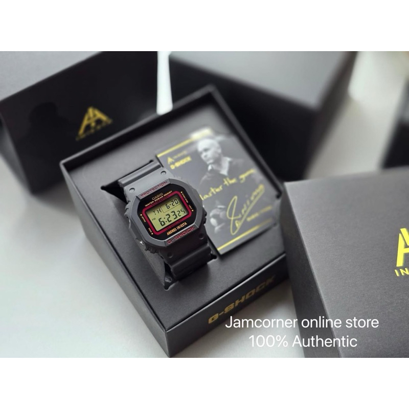 (LIMITED) CASIO G-SHOCK DW-5600AI-1 World-class professional football ...