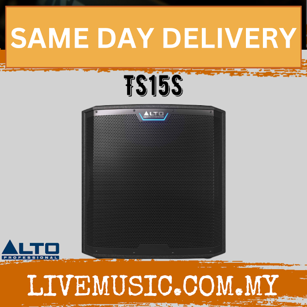 Alto Professional TS15S 15" 2500W Powered Subwoofer ( TS-15S / TS 15S ...