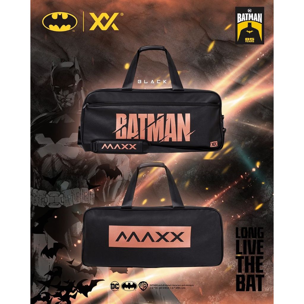 MAXX BATMAN 85 YEARS BADMINTON RACKET BAG | Shopee Malaysia