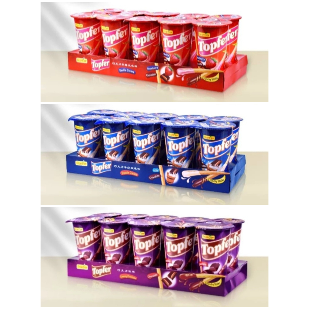 Frontier Topfer Wafer Sticks 40g x 10 cups | Shopee Malaysia