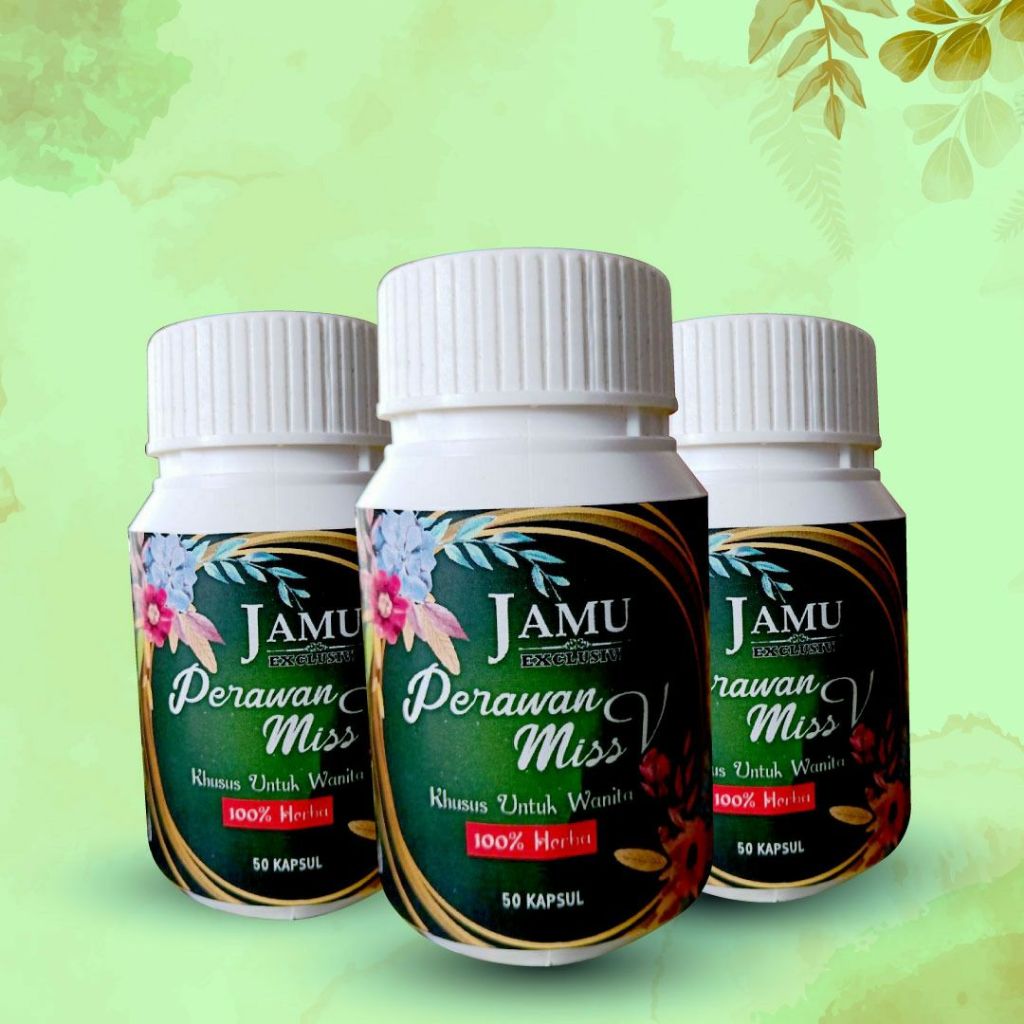 Jamu Jelita Perawan Miss v -50 KAPSUL | Shopee Malaysia
