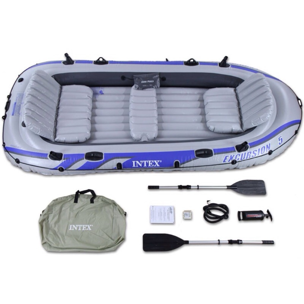 INTEX Excursion 5 Boat Set IT 68325NP | Shopee Malaysia