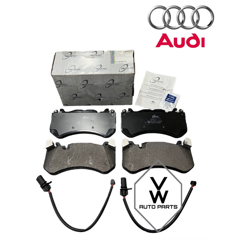 ( 100% TRUCKTEC ) AUDI RS6 RS7 A5 A6 A7 FRONT DISC BRAKE PAD WITH ...