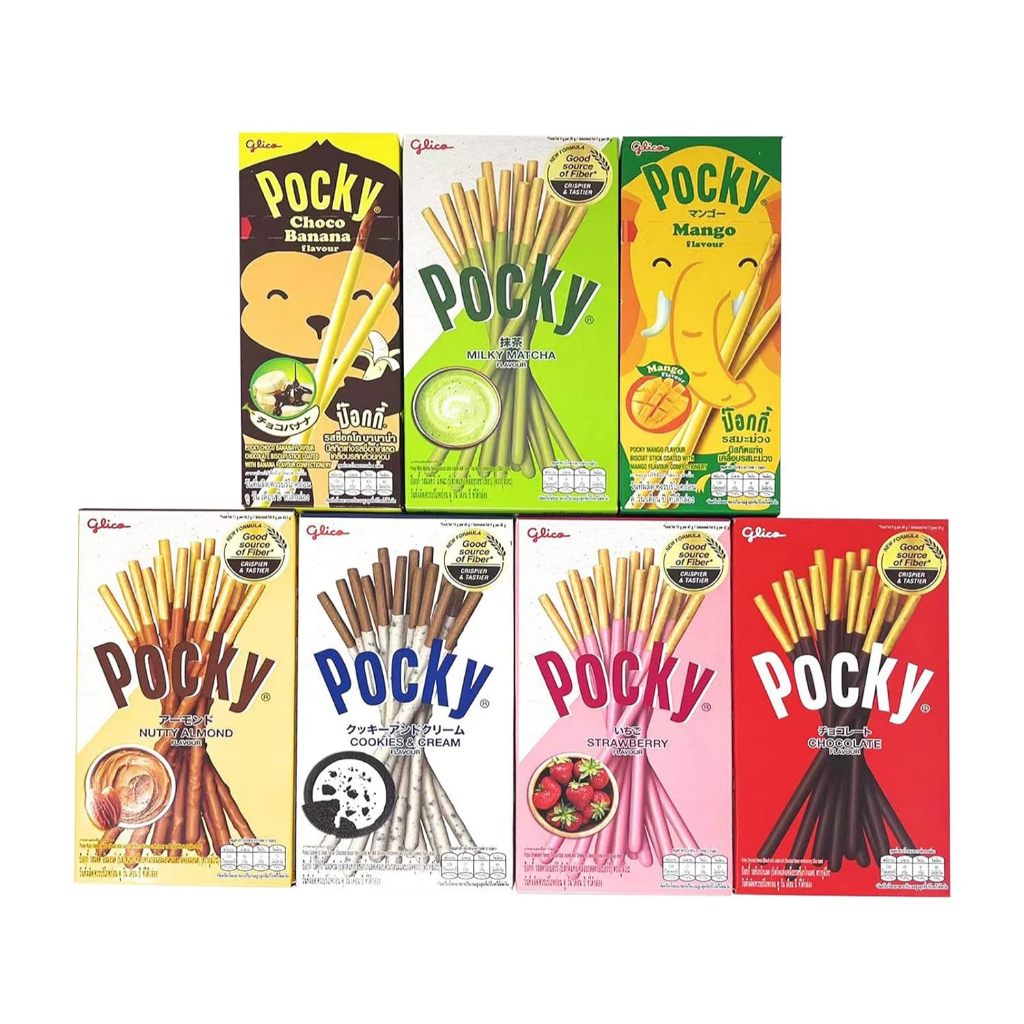 NEW LIMITED Glico Pocky Coated Sticks Baked Cheese cake/ Crushed Almond ...