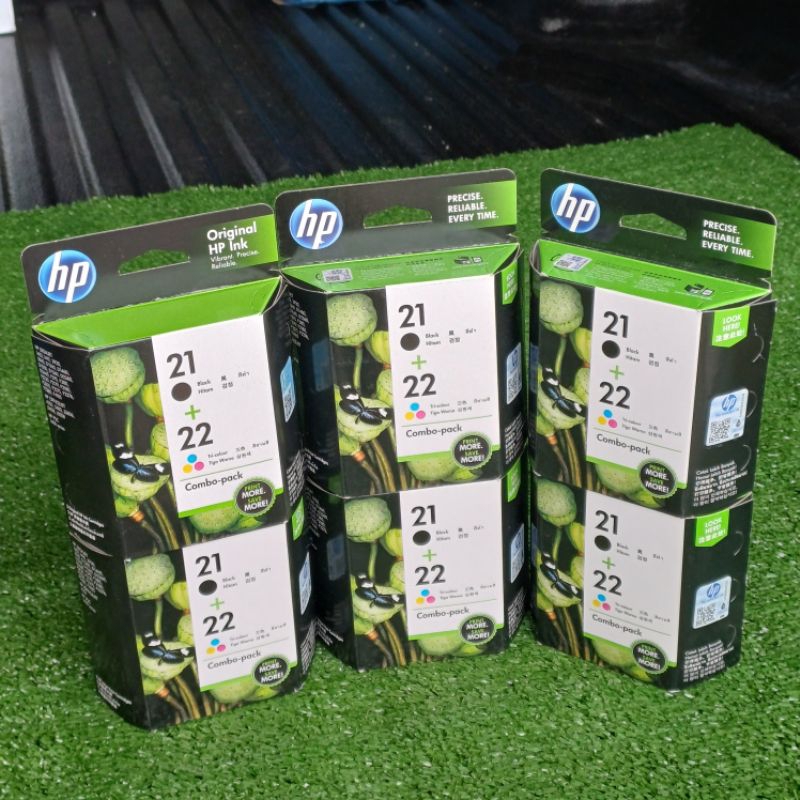 HP 21 + 22 COMBO PACK ORIGINAL EXPIRED | Shopee Malaysia