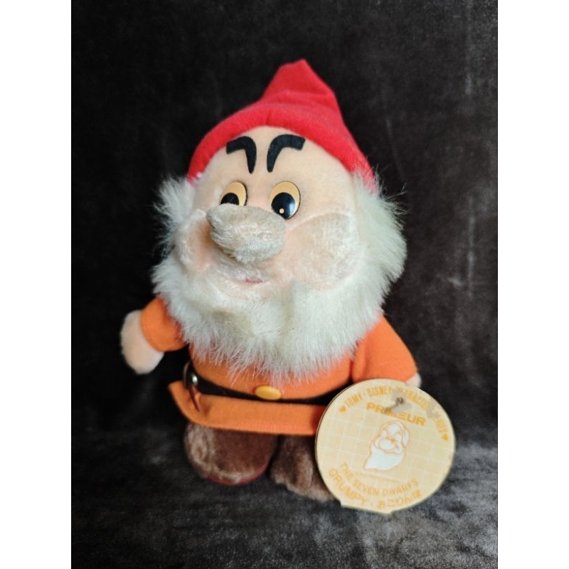 Vintage Disney The Seven Dwarfs Grumpy Plush | Shopee Malaysia