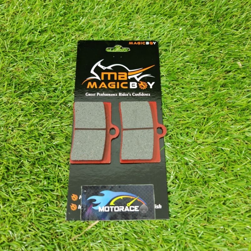 MAGIC BOY DISC BRAKE PAD RED 4 POT FOR P9 CALIPER 2 POT FOR P8 CALIPER ...