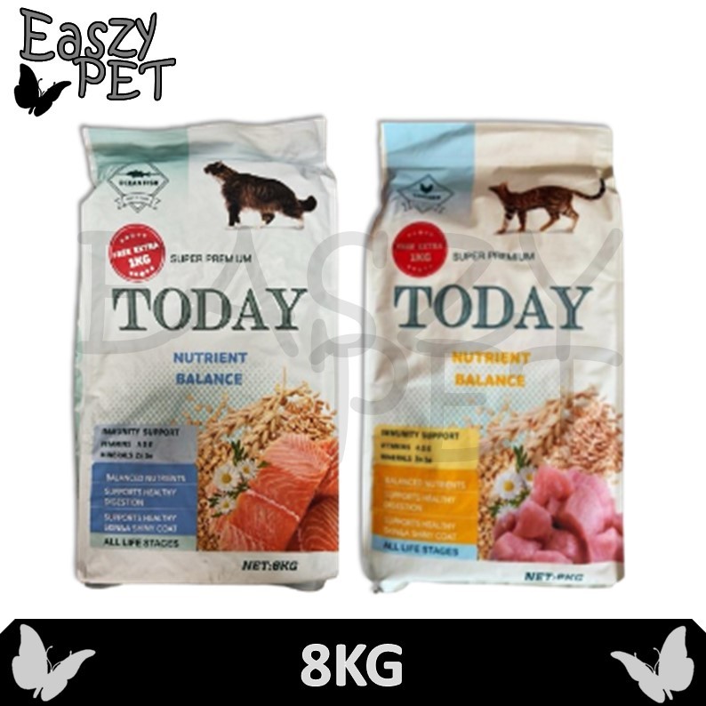 Today Super Premium Cat Dry Food 8KG - Makanan Kucing Murah / Cat Food ...