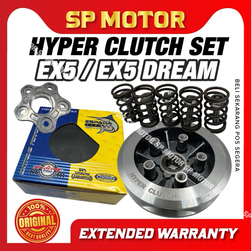 EX5 HIGH POWER / EX5 DREAM HYPER CLUTCH SET HIPER CLUTCH CLASS SET ...