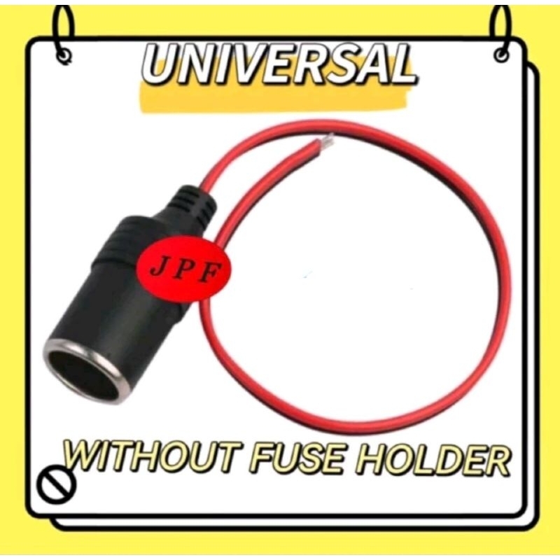 Ready stock Car Socket Lighter Female 12V-24V Car cigar cigarette auto ...