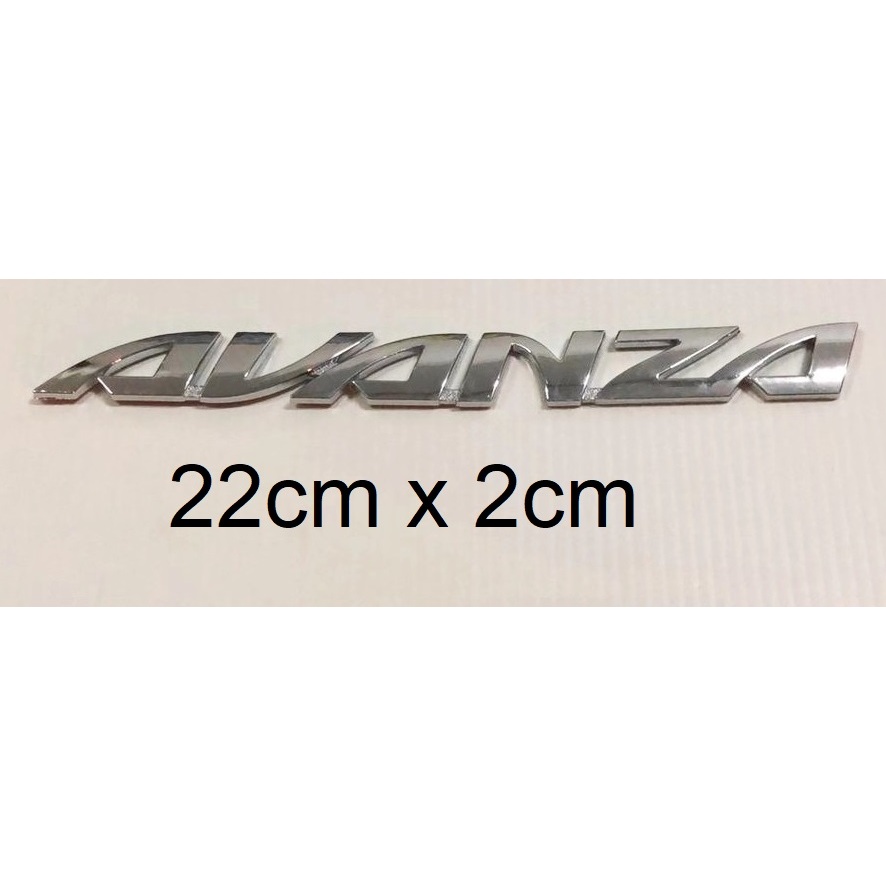TOYOTA AVANZA EMBLEM | Shopee Malaysia