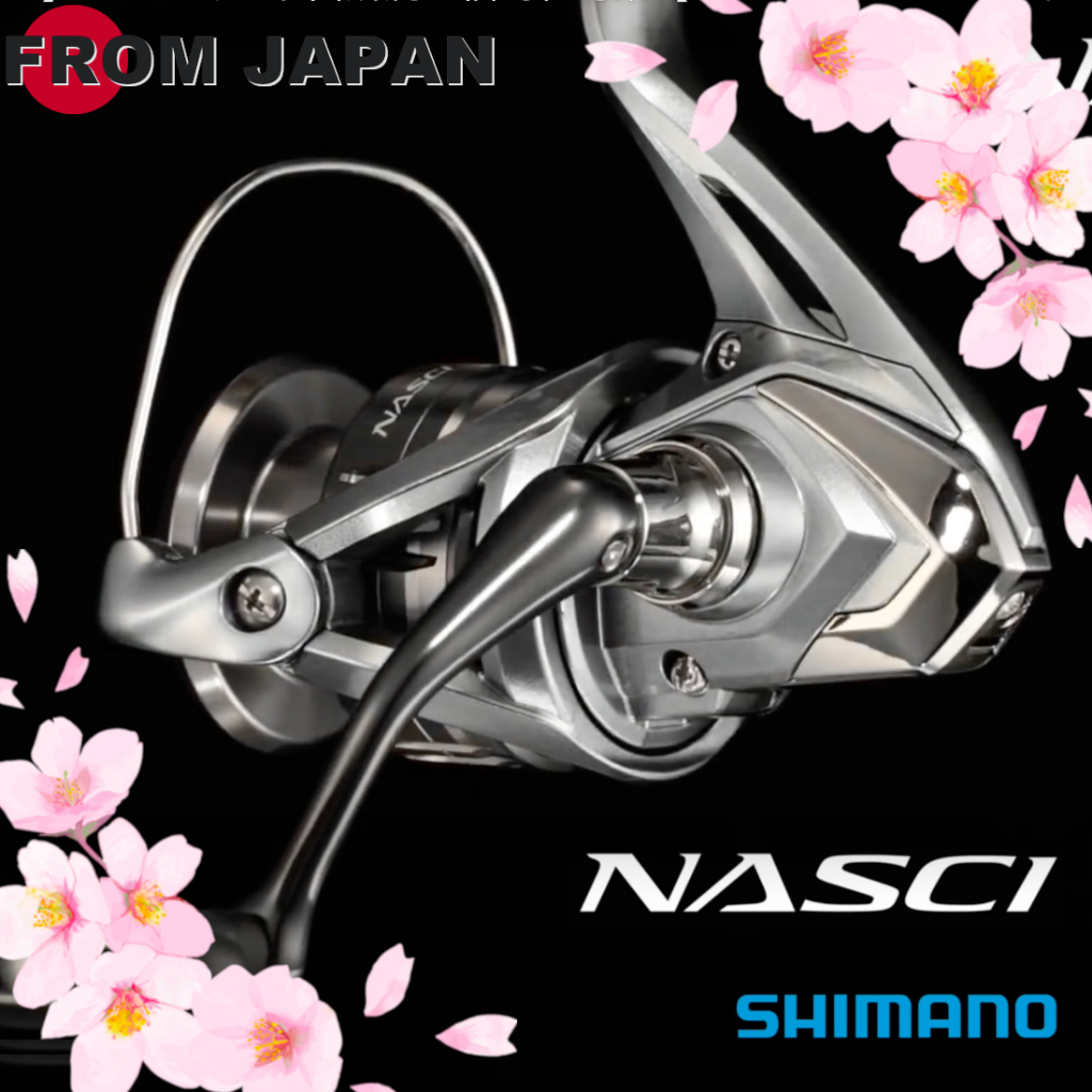 SHIMANO Spinning Reels 21 NASCI, 500/1000/C2000S/2500SHG/C3000HG/4000XG/C5000XG, Direct from ...