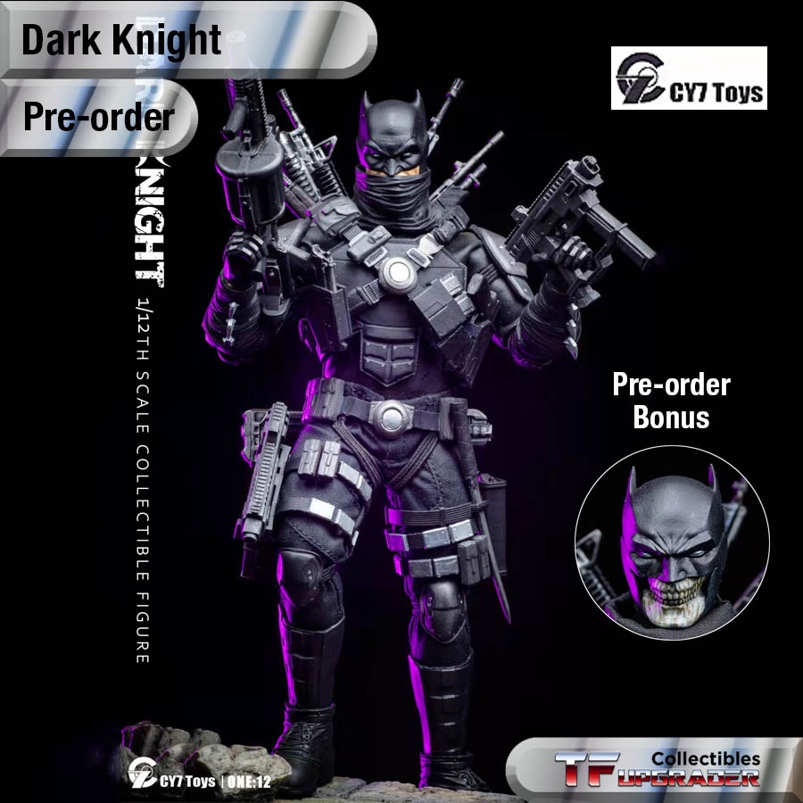 [Balance] CY7 Toys The Grim Knight 1/12 Dark Knight | Shopee Malaysia