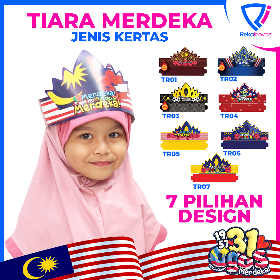 Tiara Merdeka Aksesori Tiara Merdeka, Sambutan Kemerdekaan 2024, Crown ...