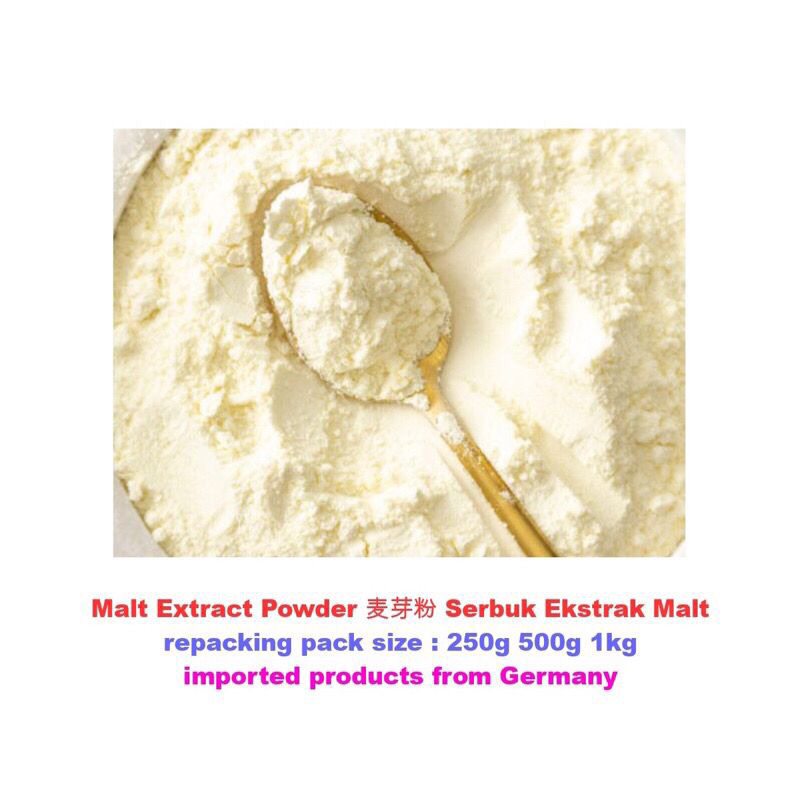 Malt Extract Powder repack 250g 麦芽粉 Serbuk Ekstrak Malt Bread Improver ...