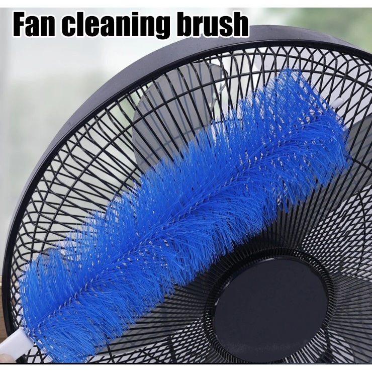 Fan Brush Flexible Microfiber Household Cleaning Brush Dust Remover for ...