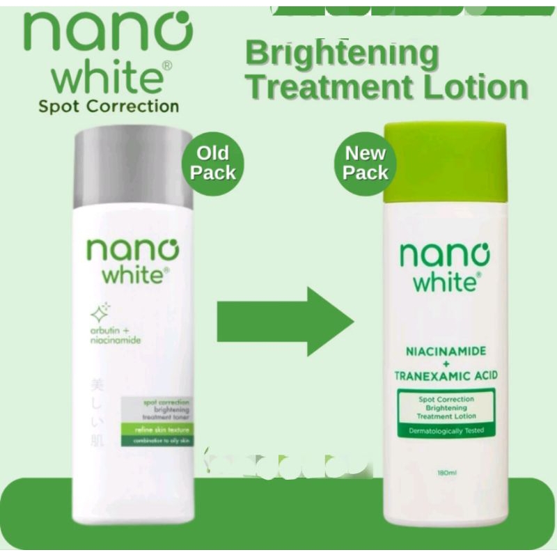 Nanowhite Spot Correction Brightening Treatment Lotion 180ml | Shopee ...