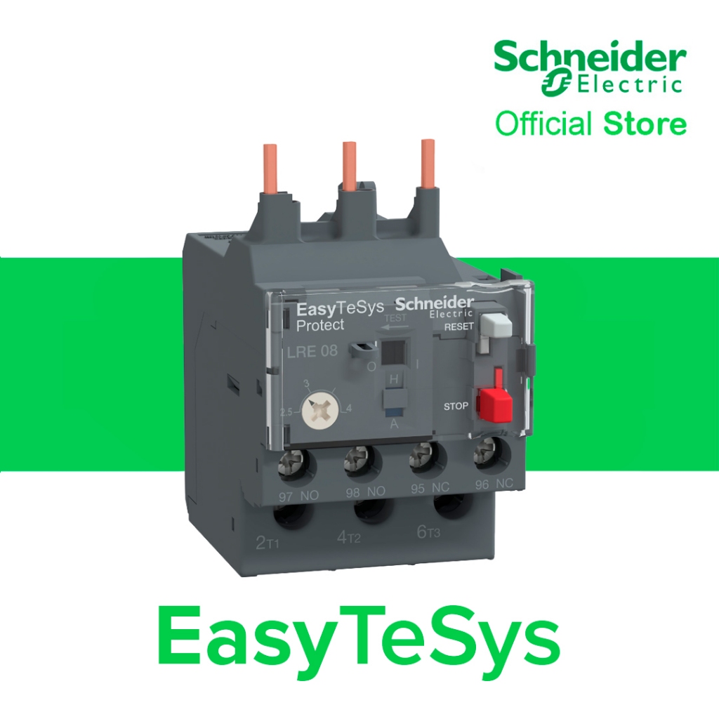 Tesys E Thermal Overload Relay 2.5-4A Class 10A LRE08 | Shopee Malaysia