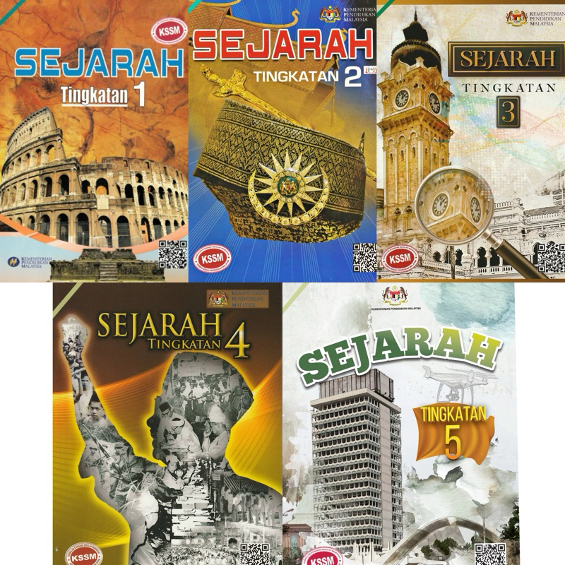 SEJARAH Buku Teks Tingkatan 1,2,3,4,5 SPM KSSM Buku Terpakai Second ...