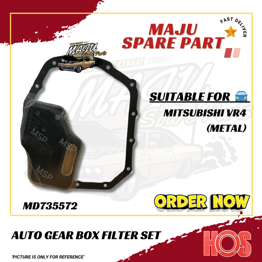 MSP MITSUBISHI VR4 (METAL) AUTO TRANSMISSION FILTER AUTO FILTER SET ...