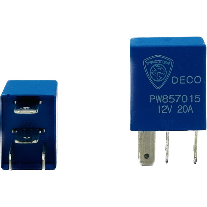 ORIGINAL PROTON 4PIN 20AMP 12V RELAY FOR USE ON: PROTON EXORA,WIRA,WAJA ...