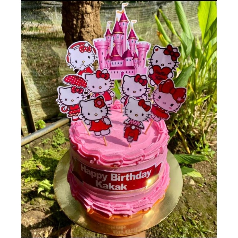 topper kek tema kartun viral pelbagai tema pilihan kartun | Shopee Malaysia