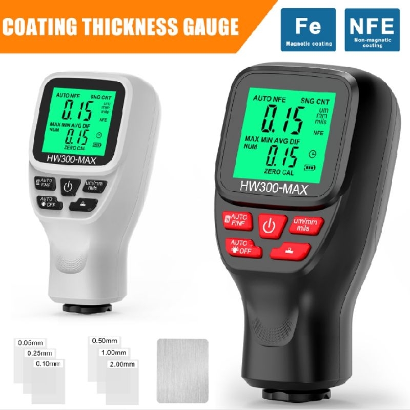 Coating Thickness Gauge Paint Thickness Gauge Measuring Metal Coating ...