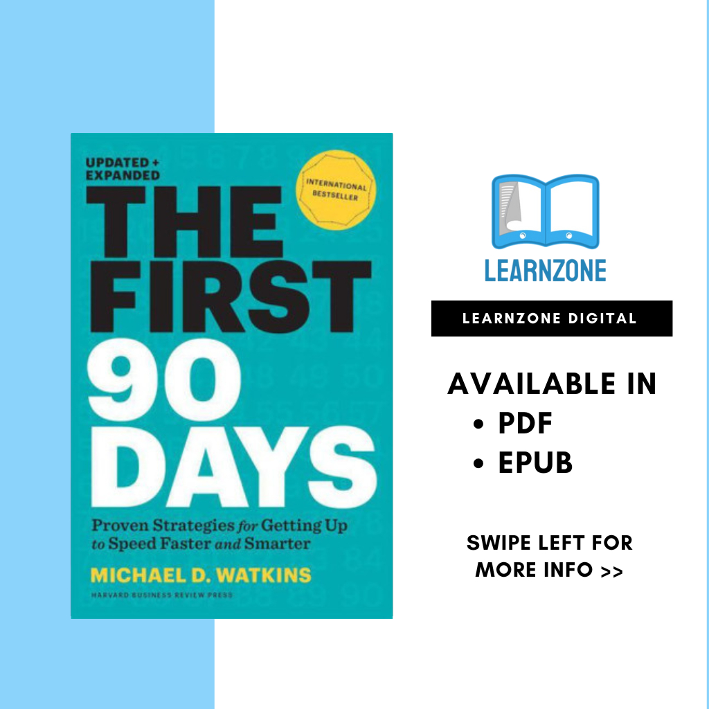The First 90 Days by Michael D.Watkins | Self Help | Shopee Malaysia
