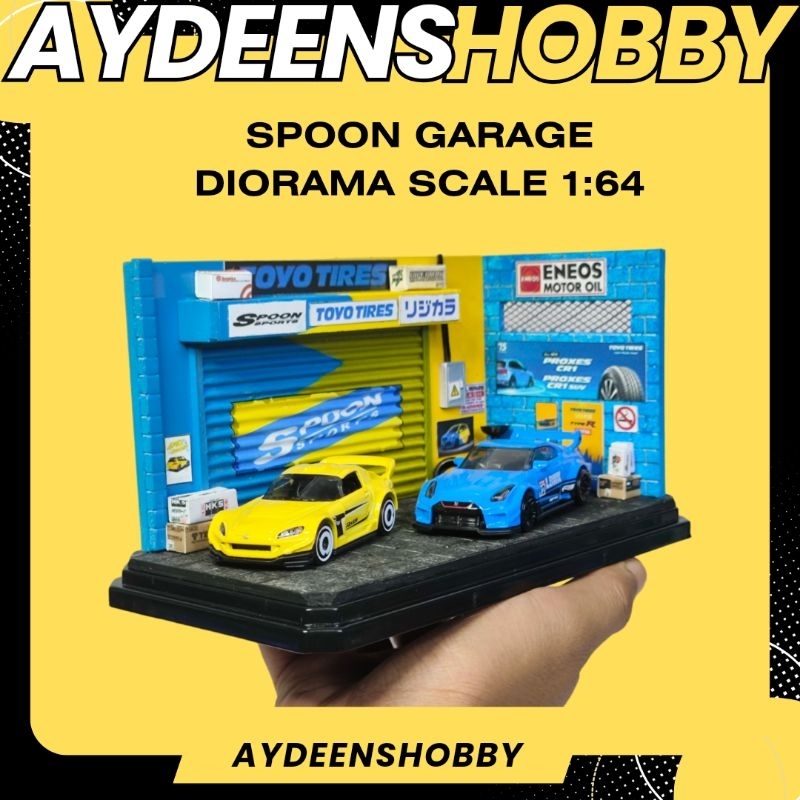 DIORAMA SPOON GARAGE SCALE 1:64 | Shopee Malaysia